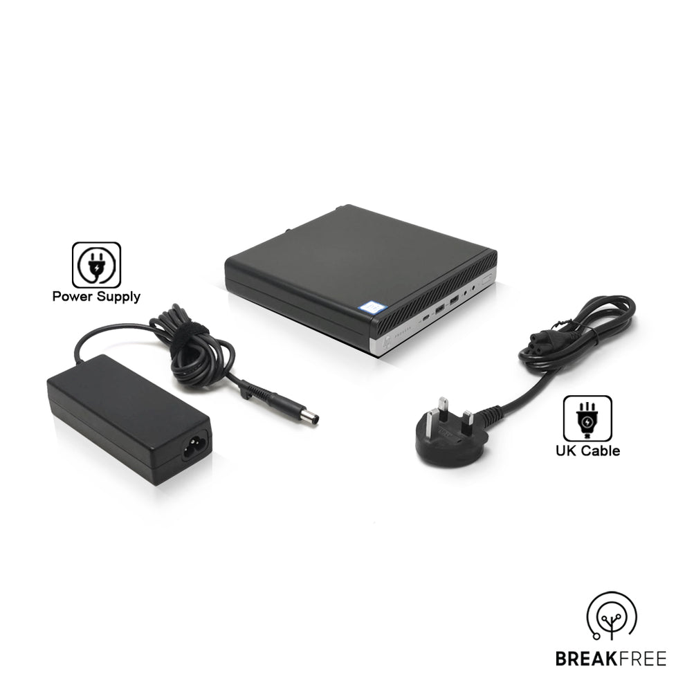 HP ProDesk 600 G5 Mini PC i5 9500T 16GB RAM 256GB SSD WiFi BT Warranty ...