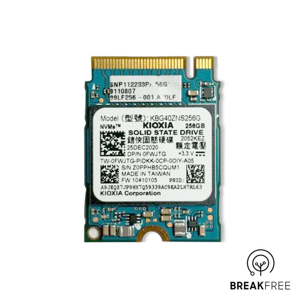 Dell KBG40ZNS256G 0FWJTG SNP112233P 256GB NVMe Gen 3x4 Class 35 SSD ...