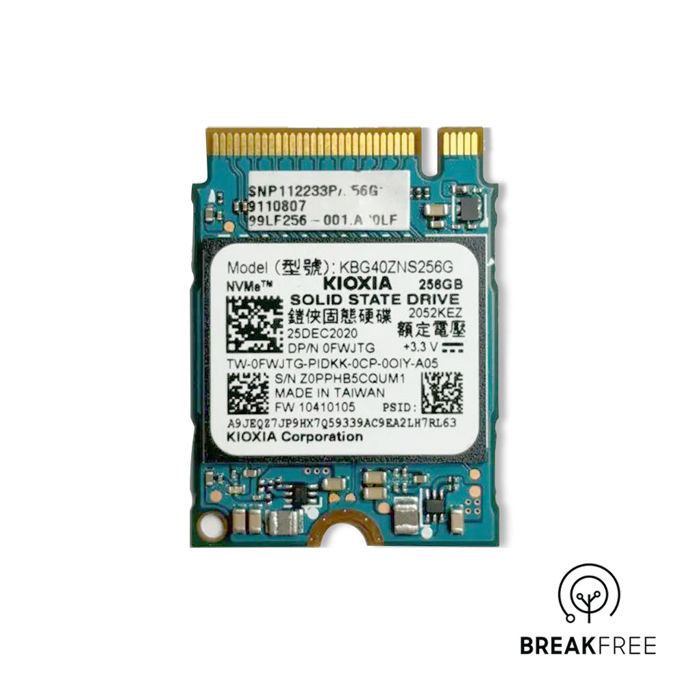Dell KBG40ZNS256G 0FWJTG SNP112233P 256GB NVMe Gen 3x4 Class 35 SSD ...