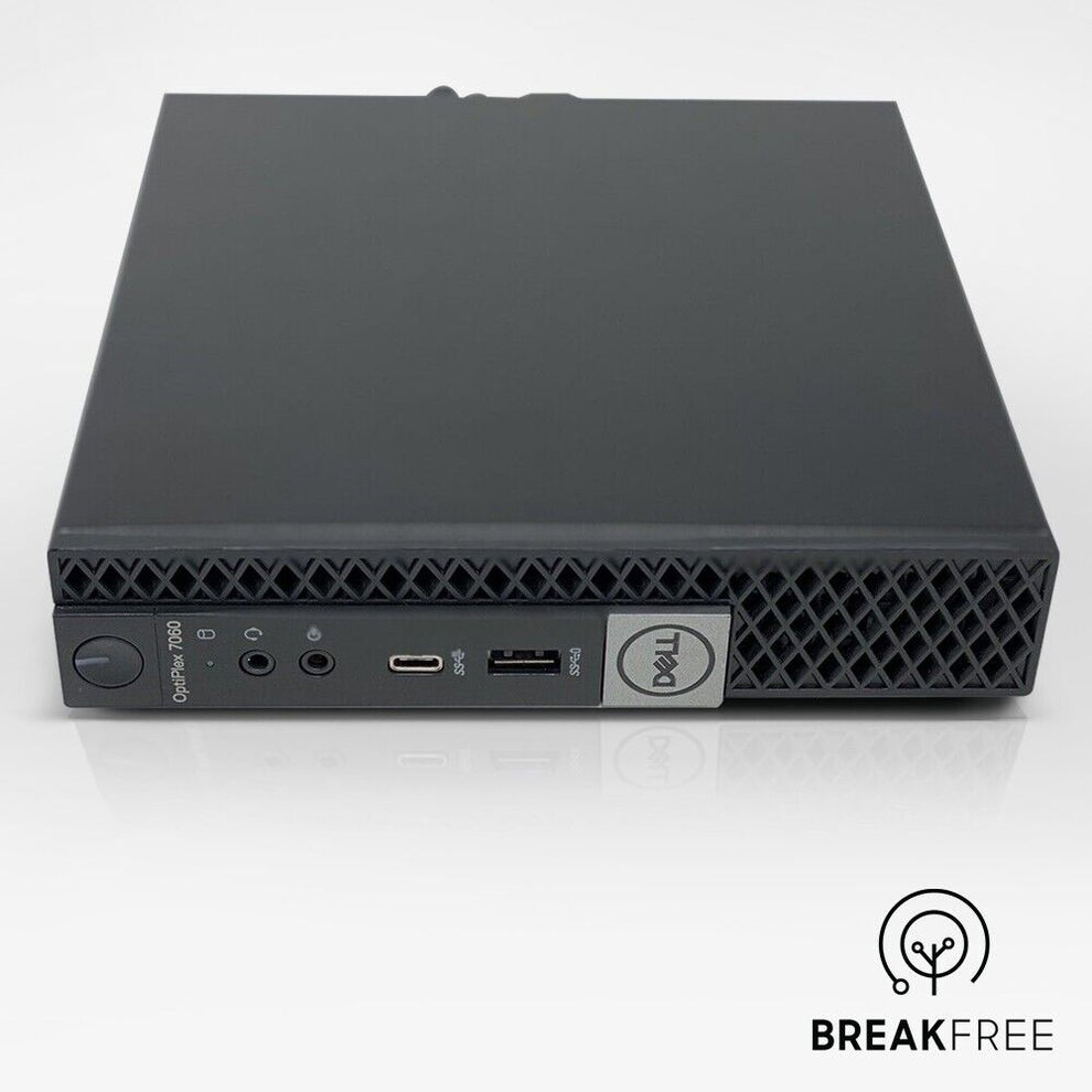 Dell OptiPlex 7060 Micro PC WiFi Bluetooth Warranty – Breakfree Computers